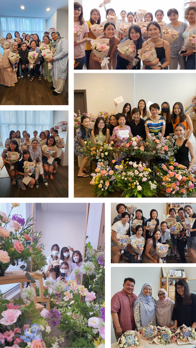 Skillsfuture Credits Eligible Floral Design Courses – Flowers by Terra