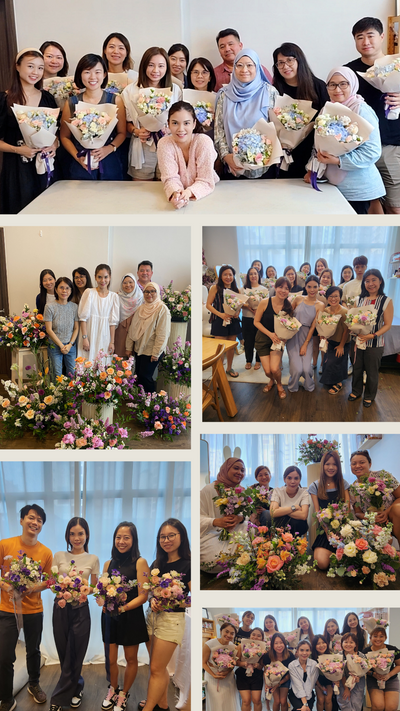 Skillsfuture Credits Eligible Floral Design Courses – Flowers by Terra