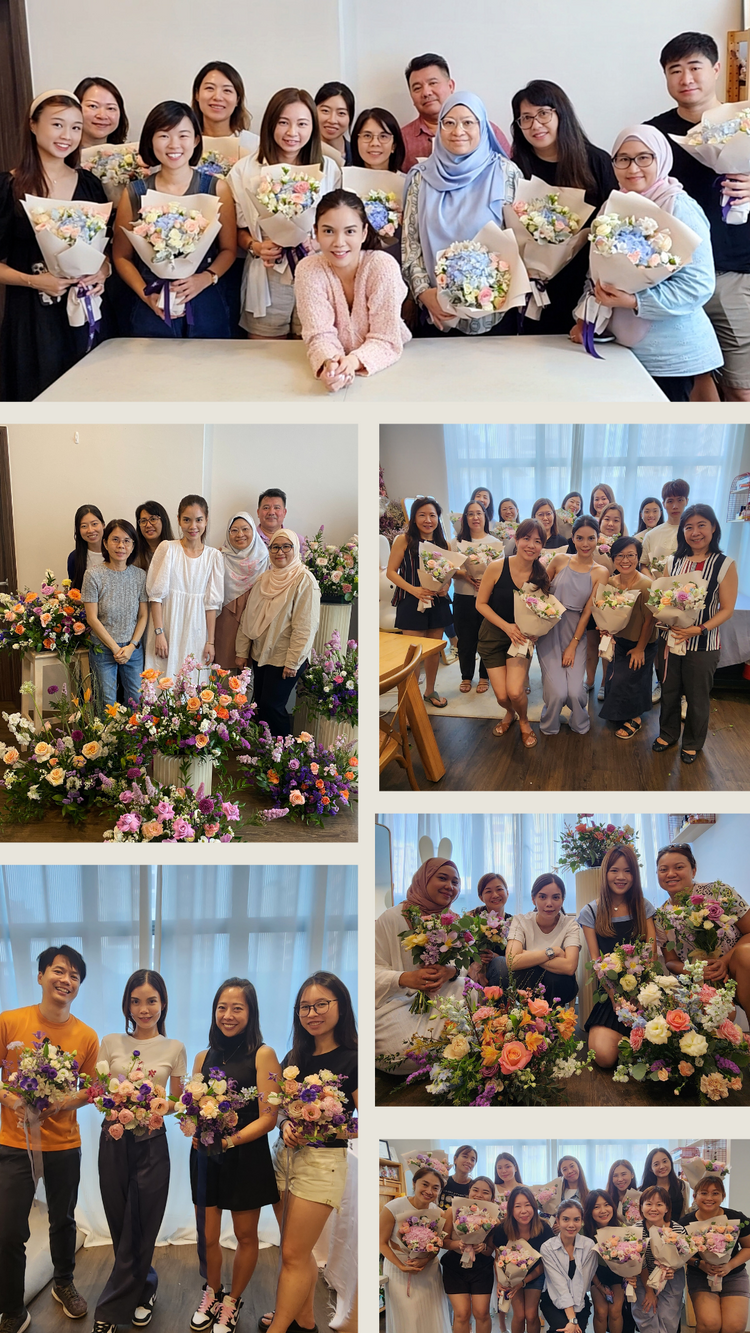 Skillsfuture Credits Eligible Floral Design Courses – Flowers by Terra